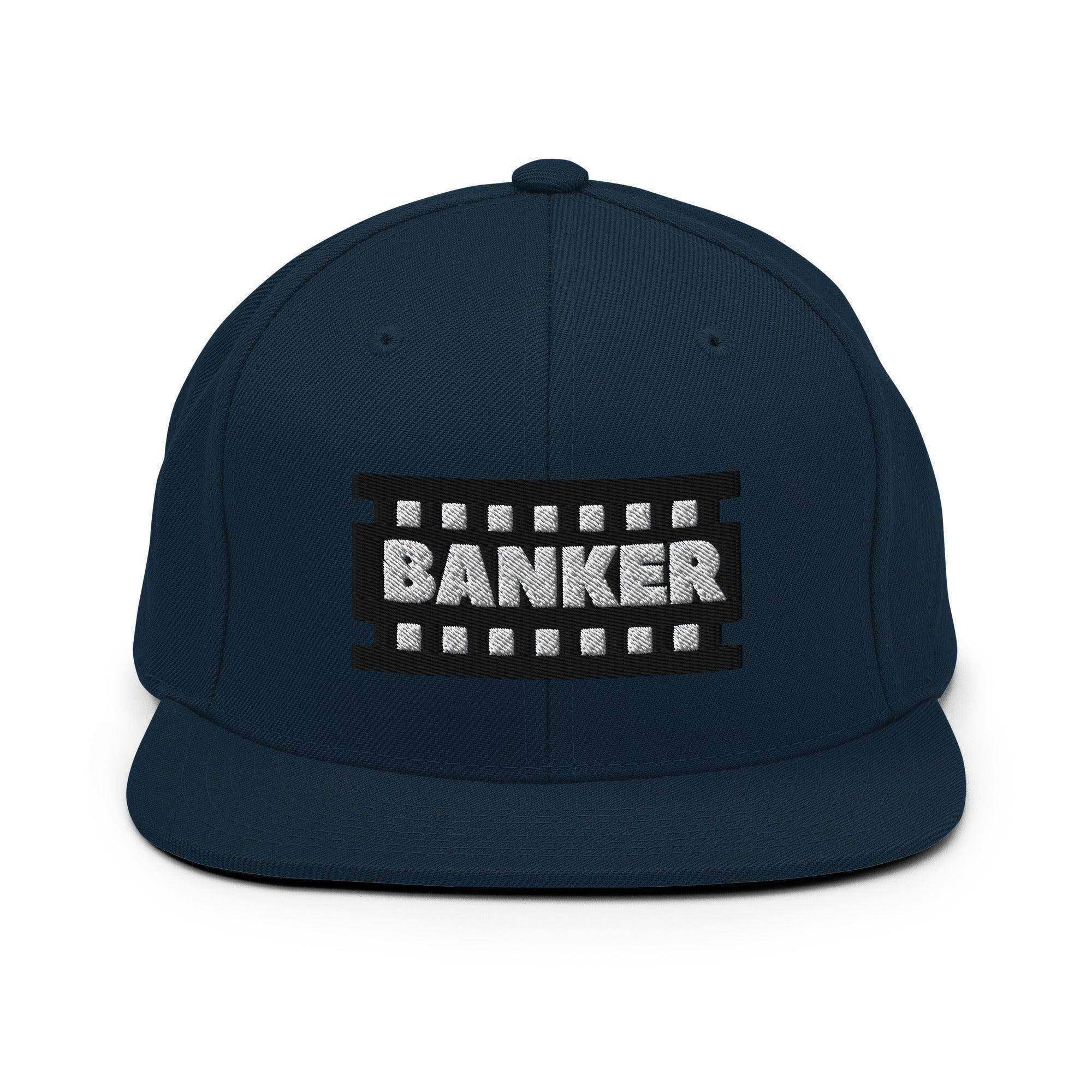 Banker Snapback Hat