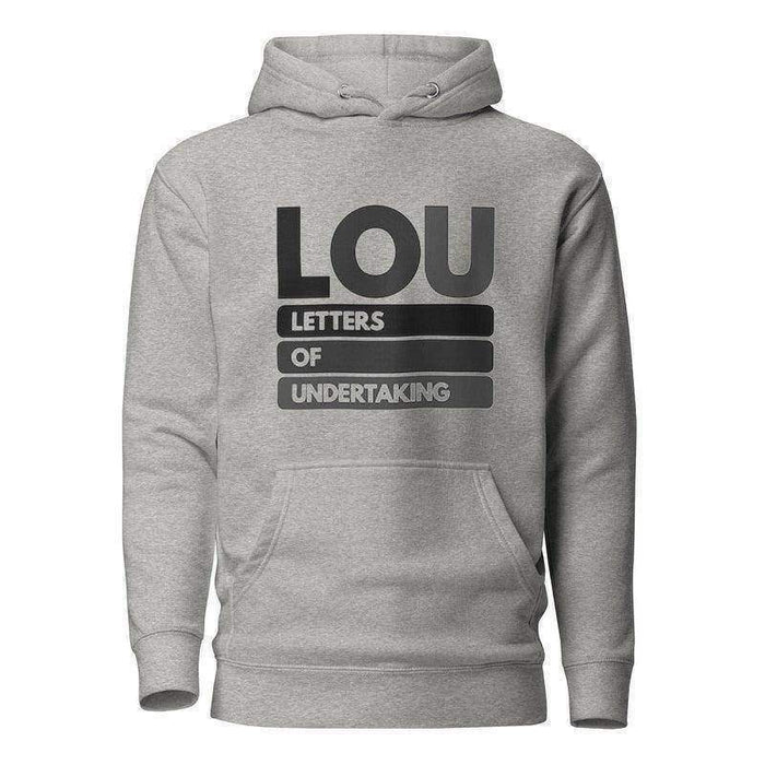 L.O.U. Letter of Undertaking Pullover Hoodie